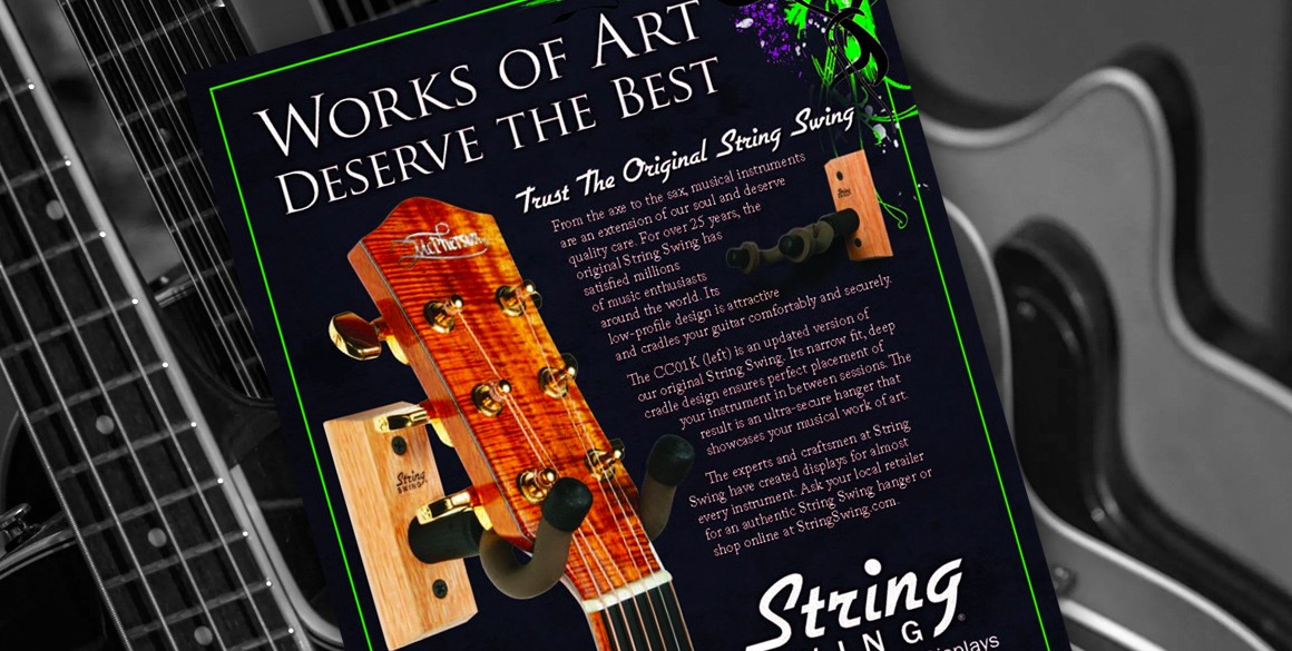 String Swing Magazine Ad Creation | The BLU Group