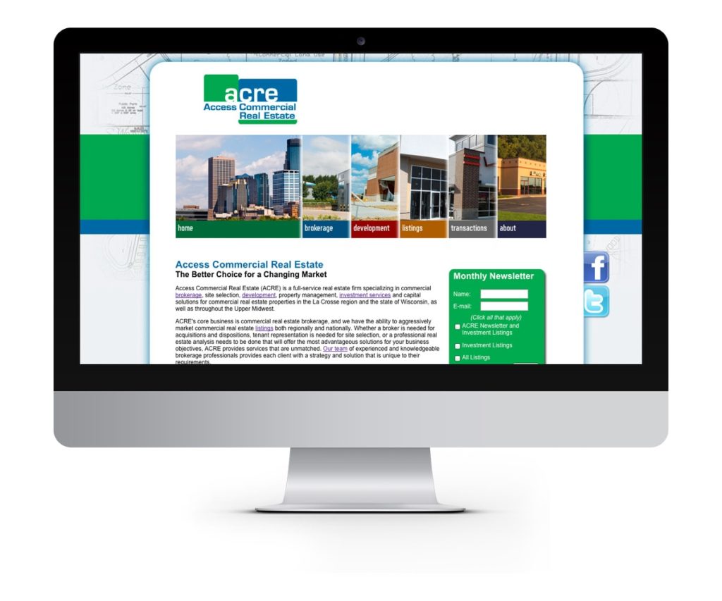 Custom Websites Built for Real Estate Companies by The BLÜ Group