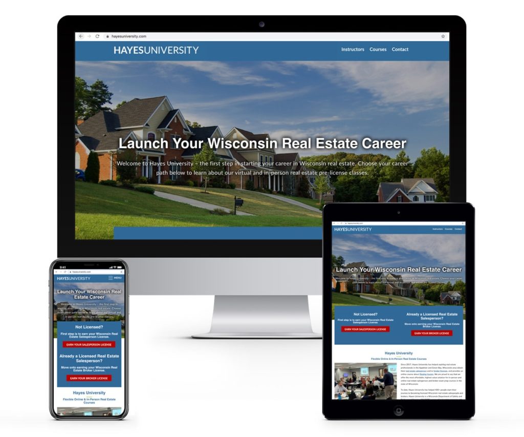Custom Websites Built for Education Facilities by The BLÜ Group