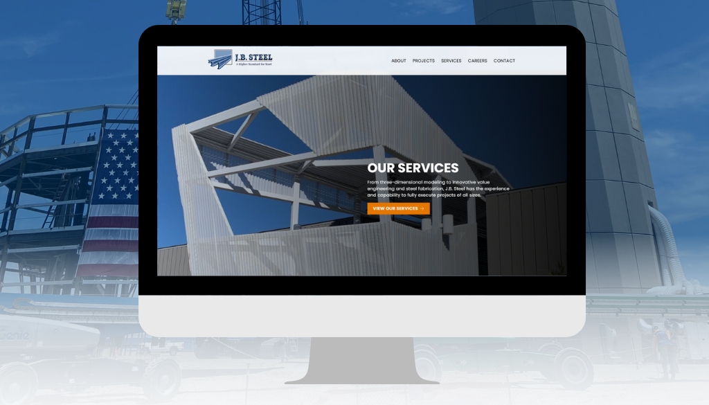 The BLU Group Launches All-New Website Design For JBSteel