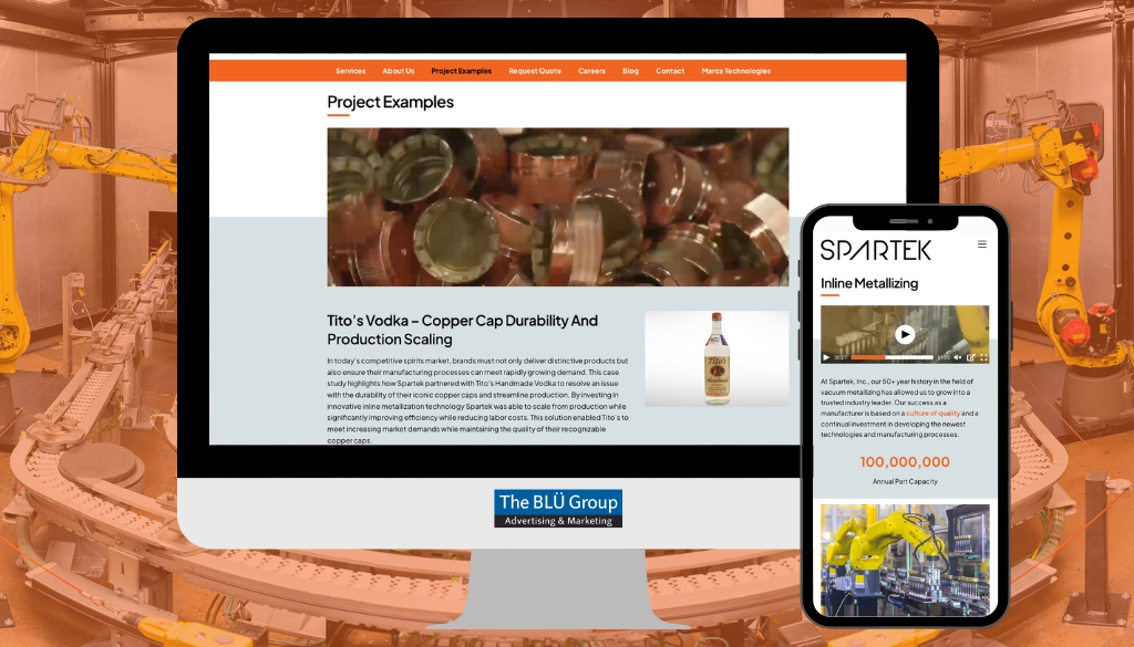 The BLU Group Launches Redesigned Website For Spartek
